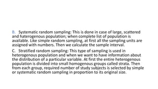 Sample & data collection method,sample size estimation,variables | PPTX