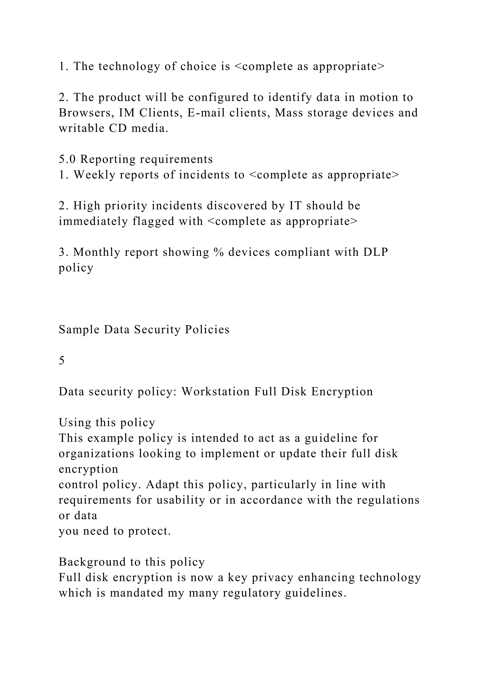 Sample Data Security PoliciesThis document provides three ex.docx