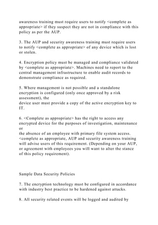 Sample Data Security PoliciesThis document provides three ex.docx