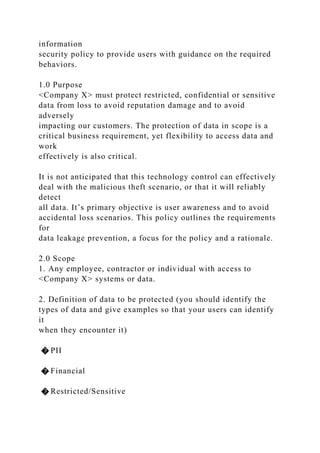 Sample Data Security PoliciesThis document provides three ex.docx