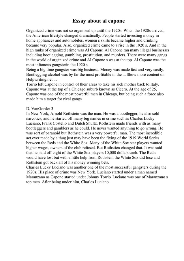 Sample Debate Essay | PDF