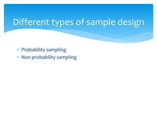 Sample design | PPTX