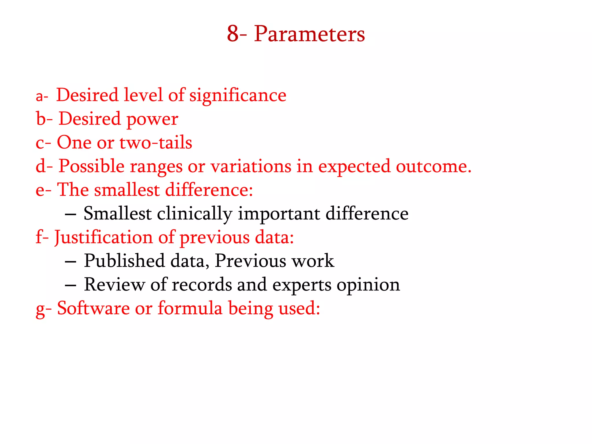 Sample determinants and size | PPTX
