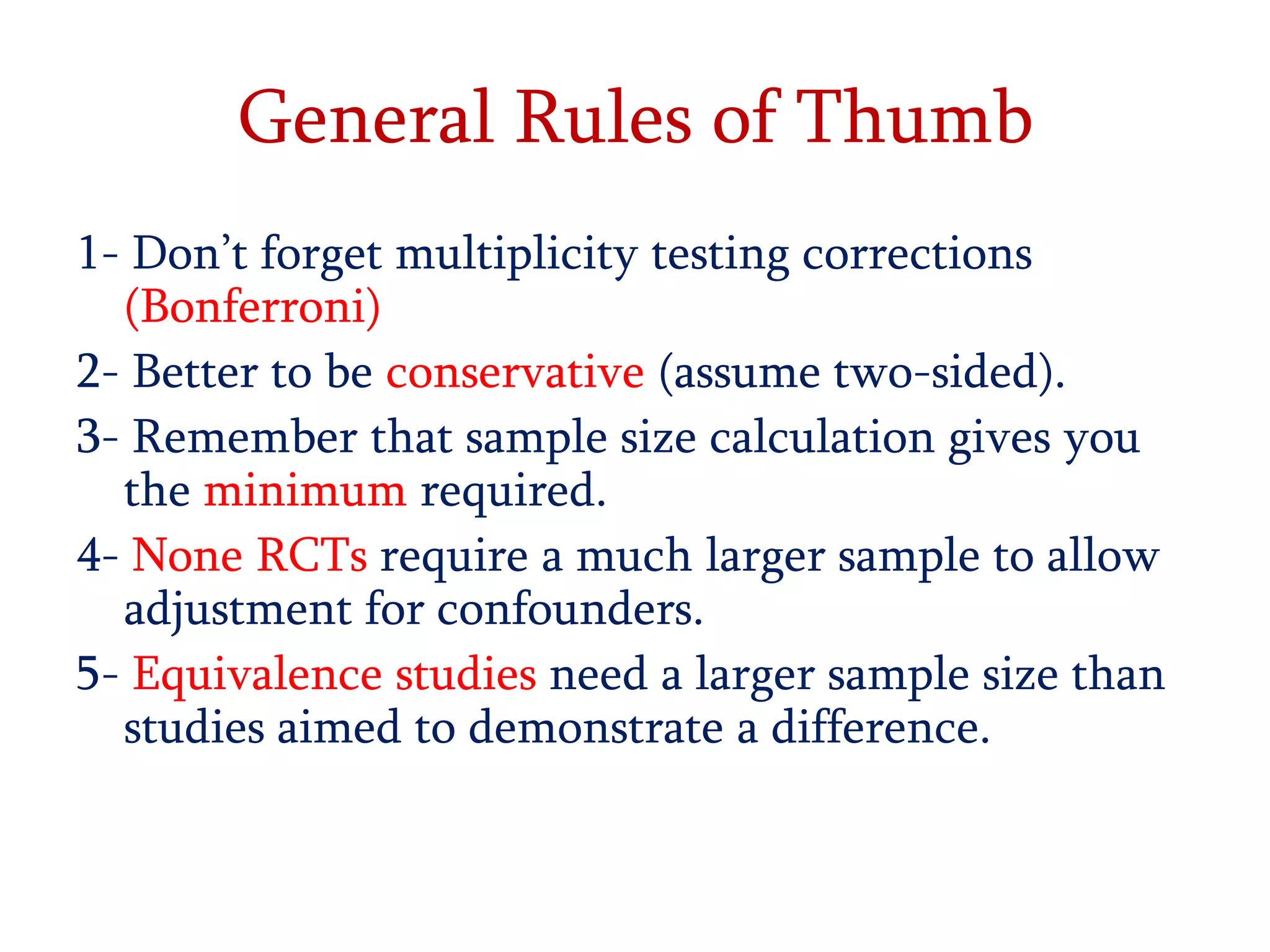 Sample determinants and size | PPTX