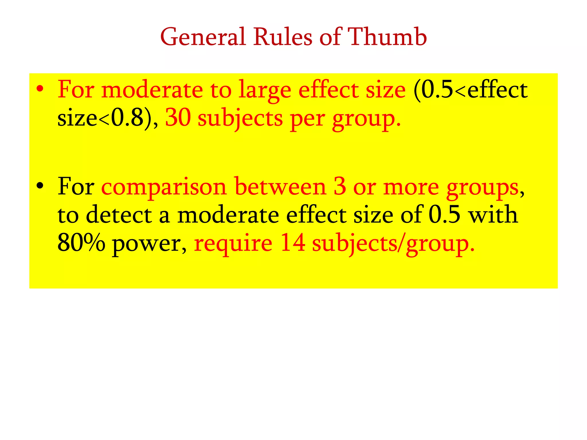 Sample determinants and size | PPTX