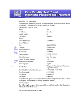 Sample diagnostic paradigm and treamtent algorithm | PDF