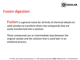 Sample Dissolution | PPSX