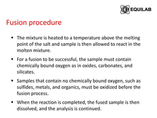 Sample Dissolution | PPSX