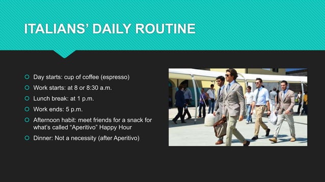 Sample diversity ppt italy | PPT