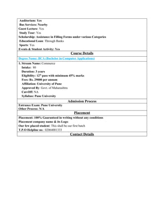 Sample doc file (1) bca | DOC