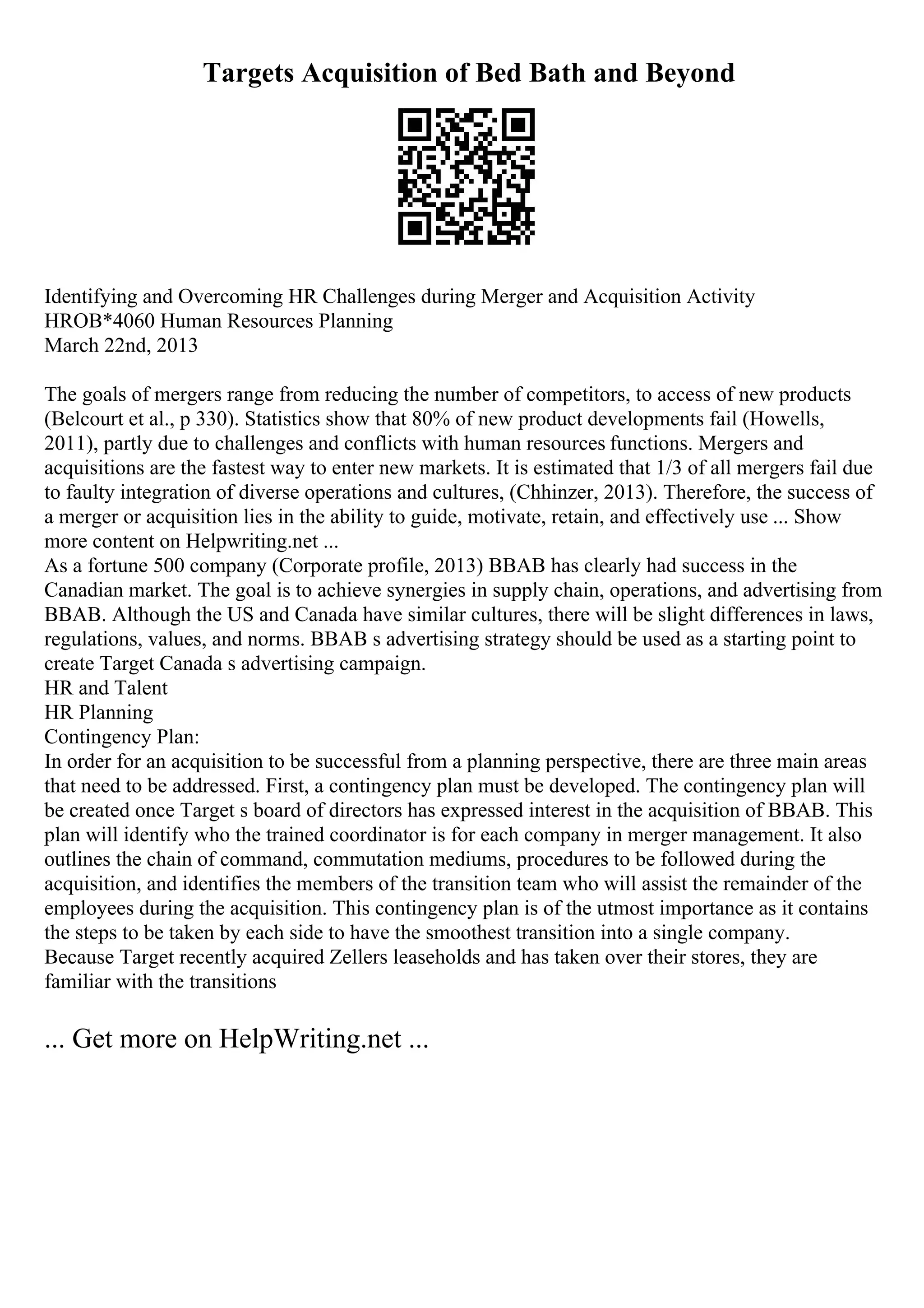 Sample Documentary Essay | PDF