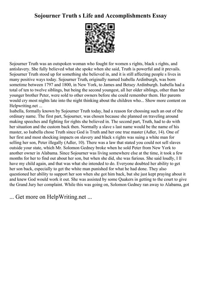 Sample Documentary Essay | PDF