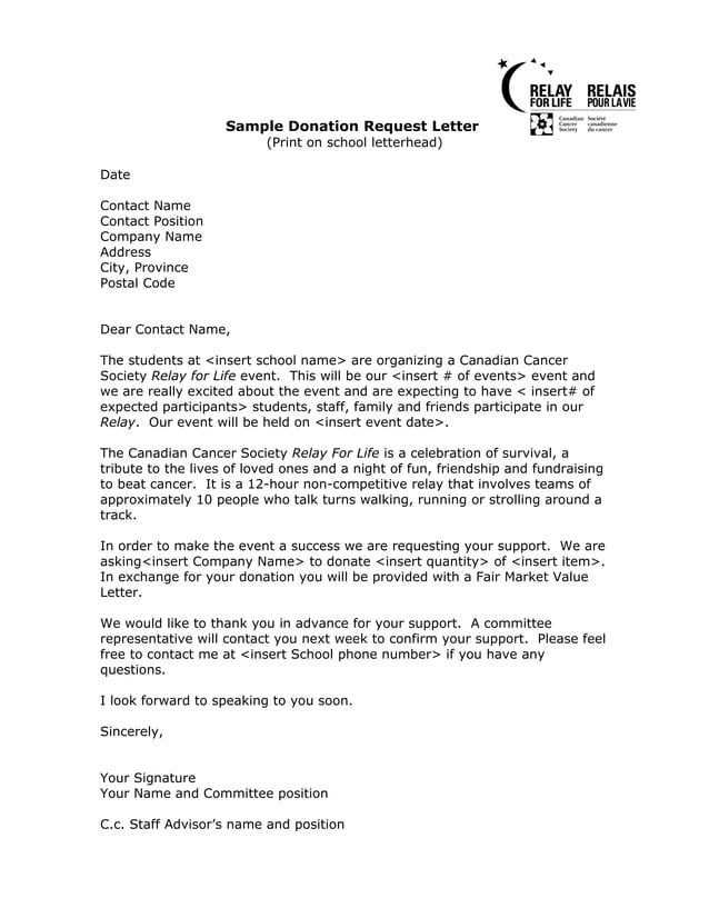 Sample donation request_letter | DOC