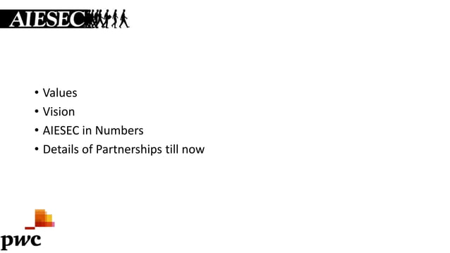 Sample draft PwC partnership proposal | PPT