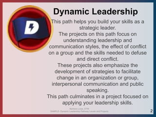 Developing Dynamic Leadership