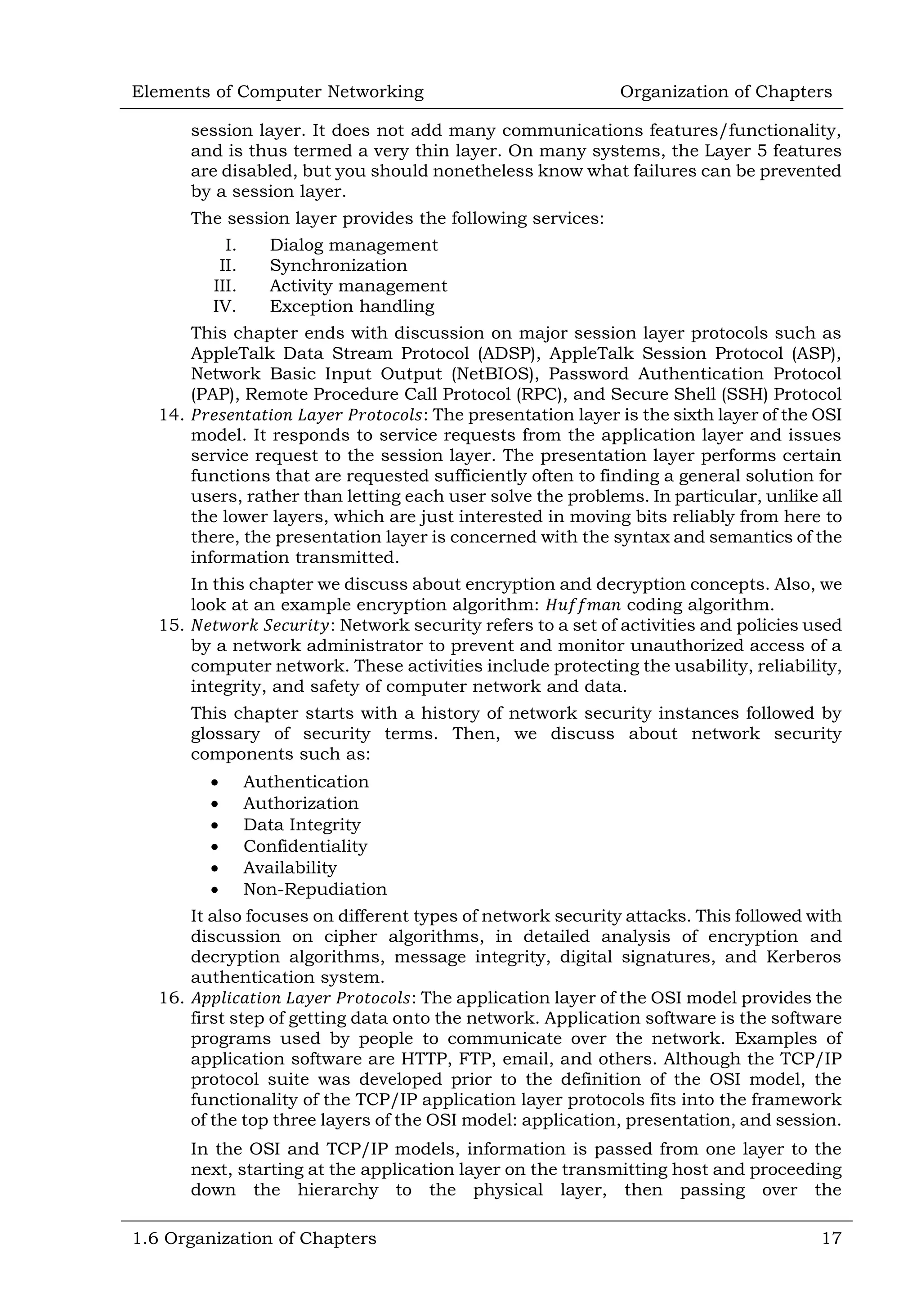 Elements of Computer Networking: An Integrated Approach (Concepts ...