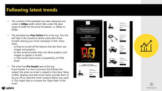Sample email template audit report | PPT