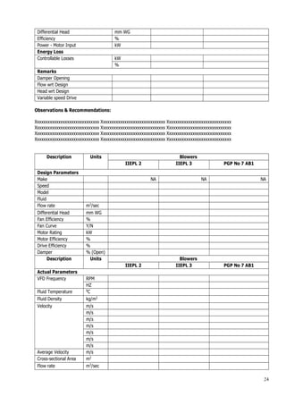 Energy Audit Report (Steel Plant) | PDF
