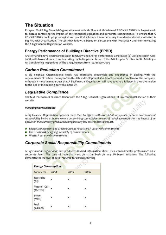 Sample energy saving proposal | PDF | Financial Regulation | Economy