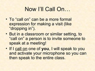 Sample English Lesson | PPT