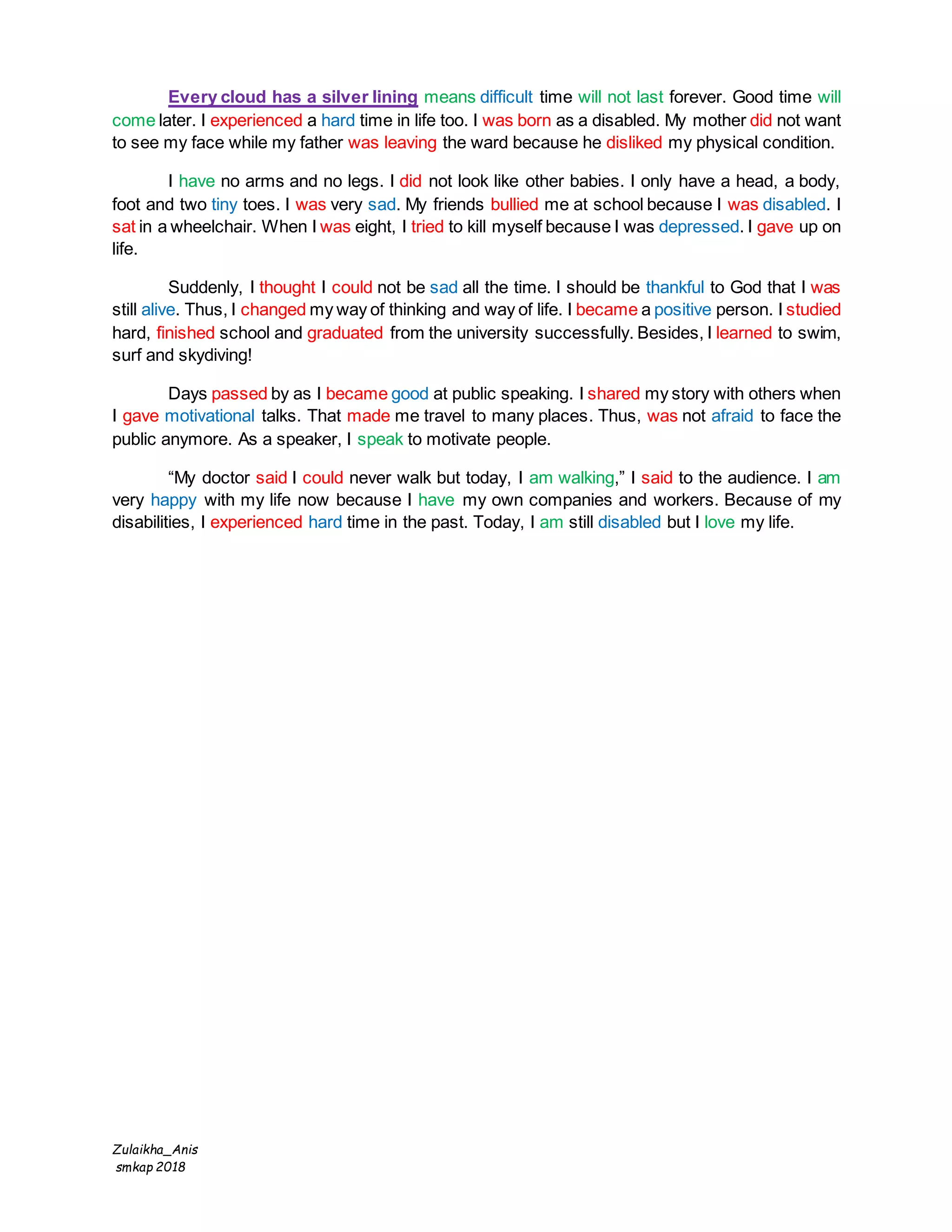 Sample essay and exercises | DOCX | Parenting Babies and Toddlers ...