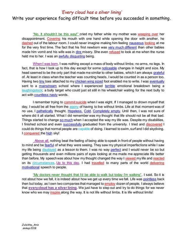 Sample essay and exercises | DOCX | Parenting Babies and Toddlers ...