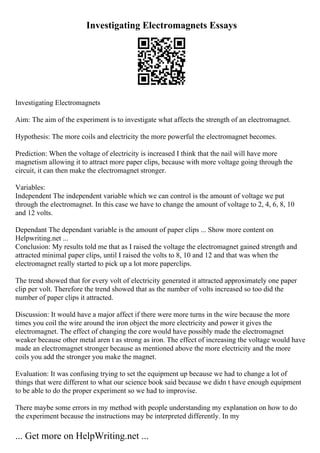 Sample Essay Form 5 Report | PDF