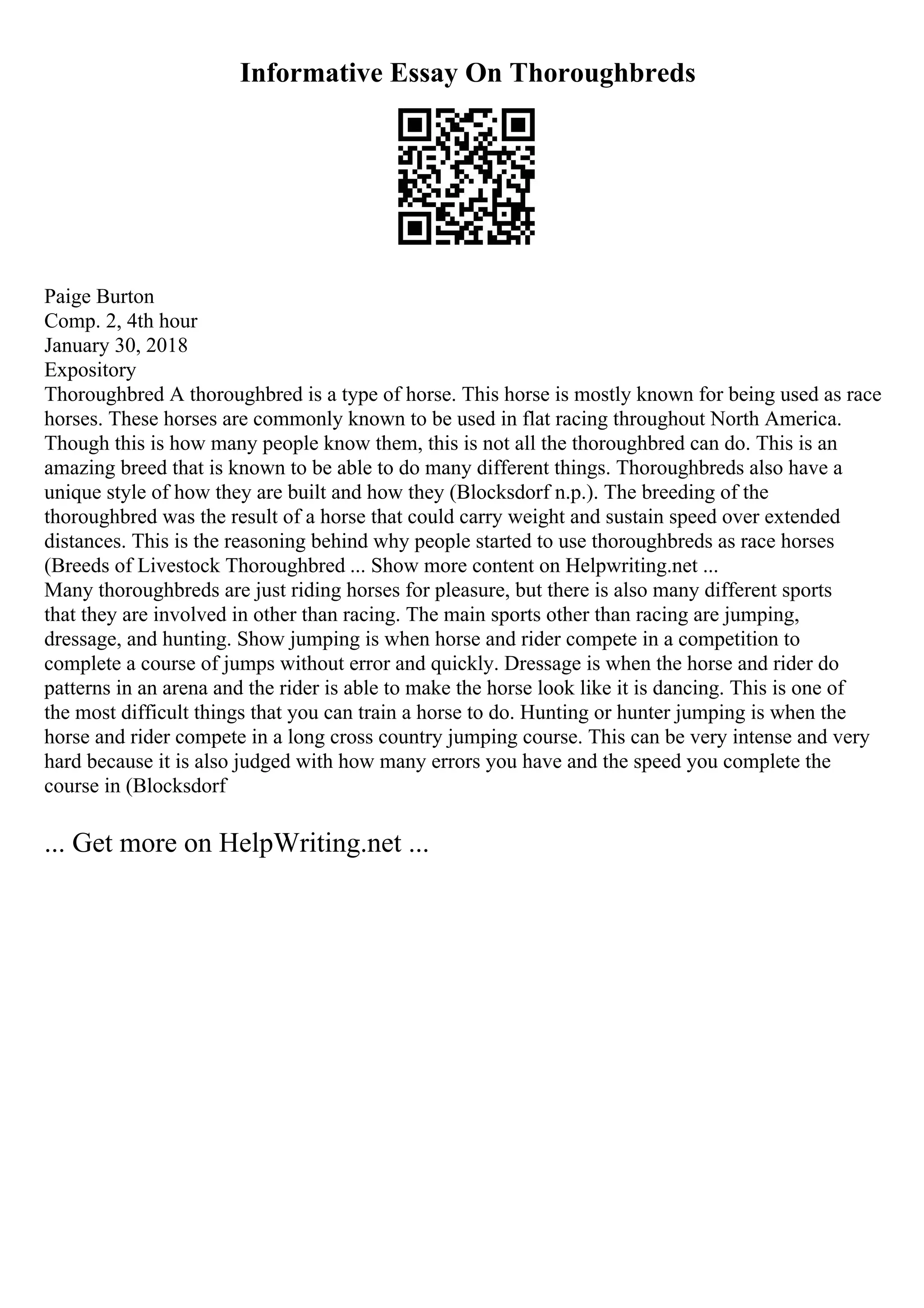 Sample Essay For Master Degree | PDF | Real Estate