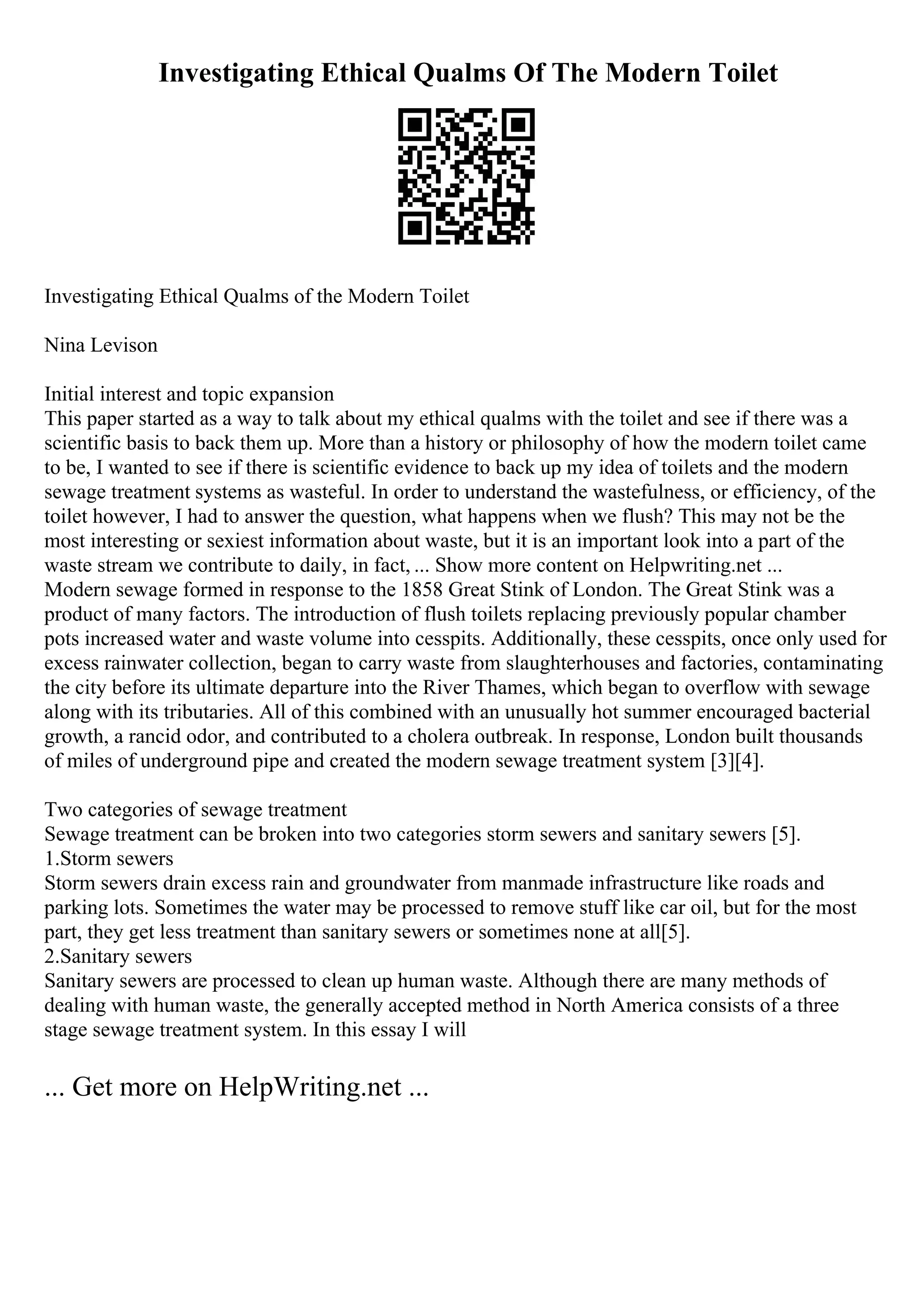 Sample Essay Ged Test | PDF