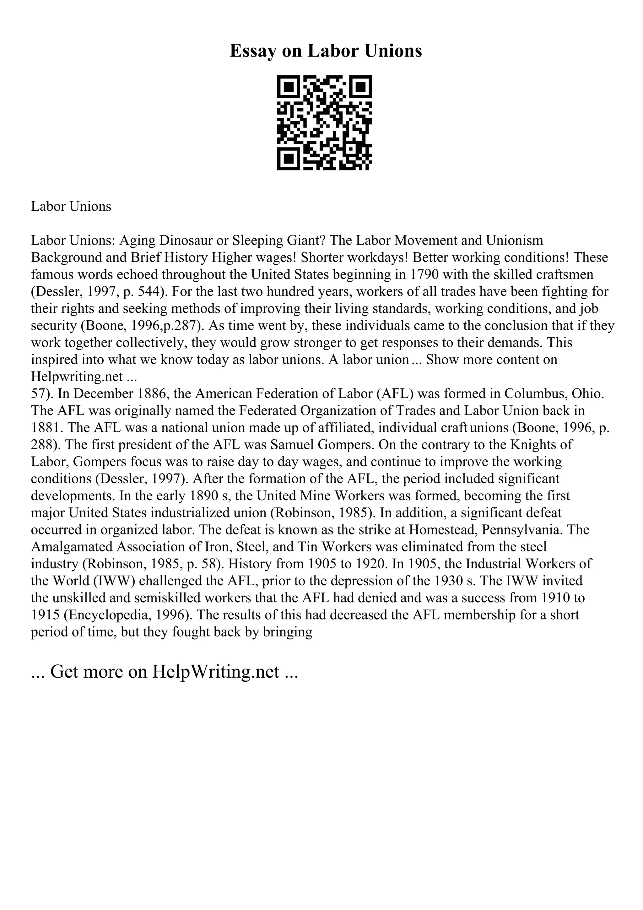 Sample Essay Ged Test | PDF