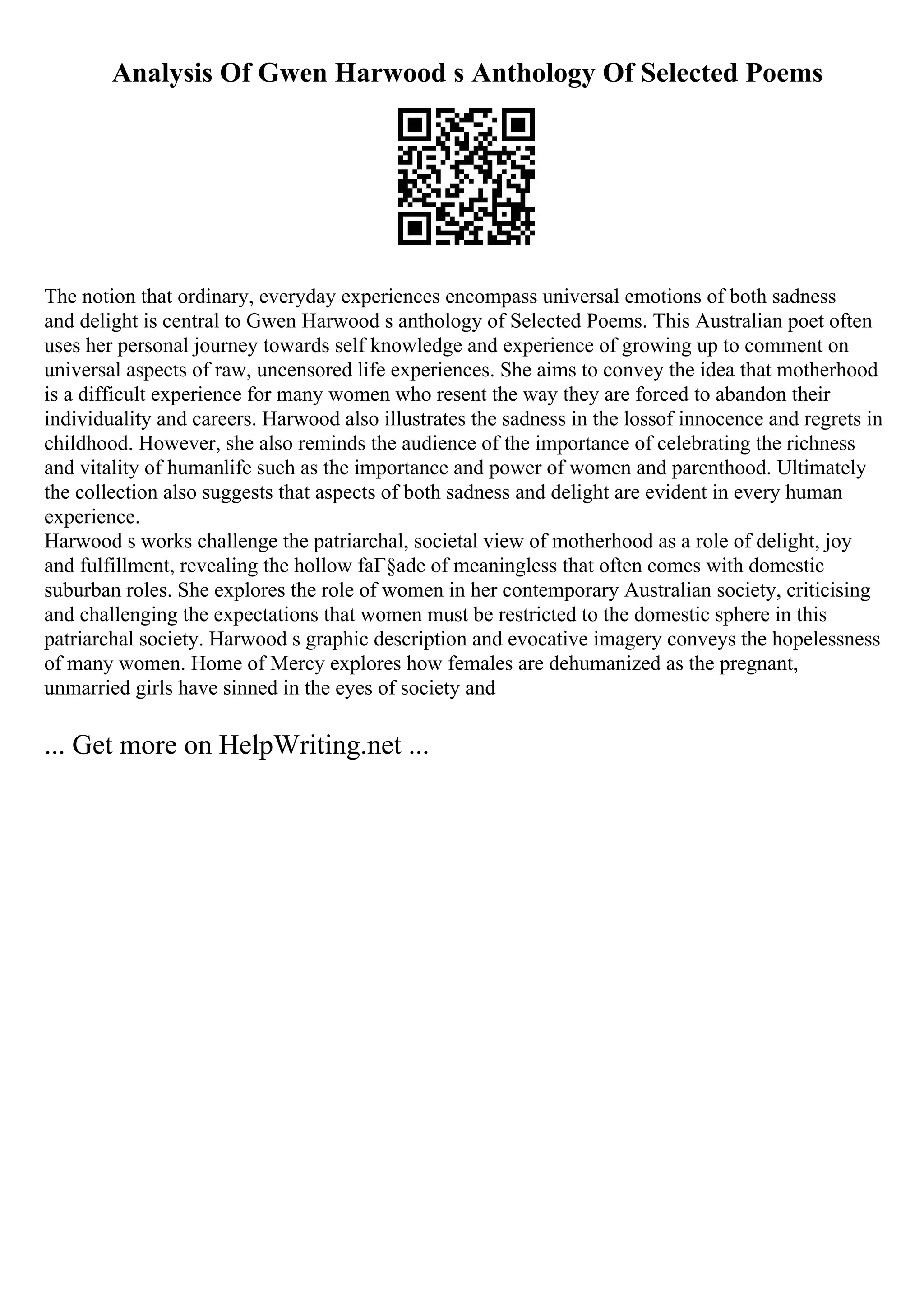 Sample Essay Ged Test | PDF