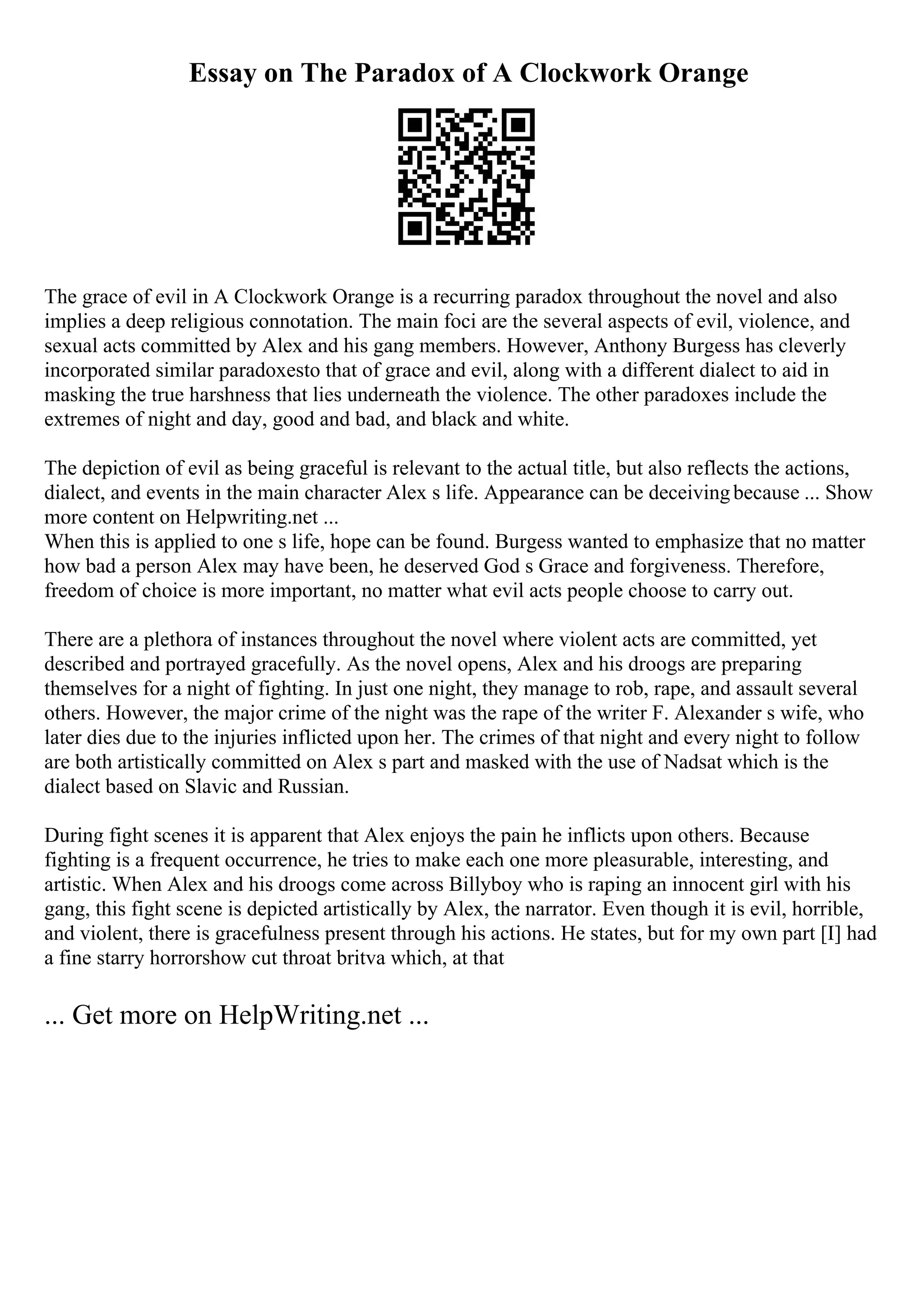 Sample Essay Ged Test | PDF