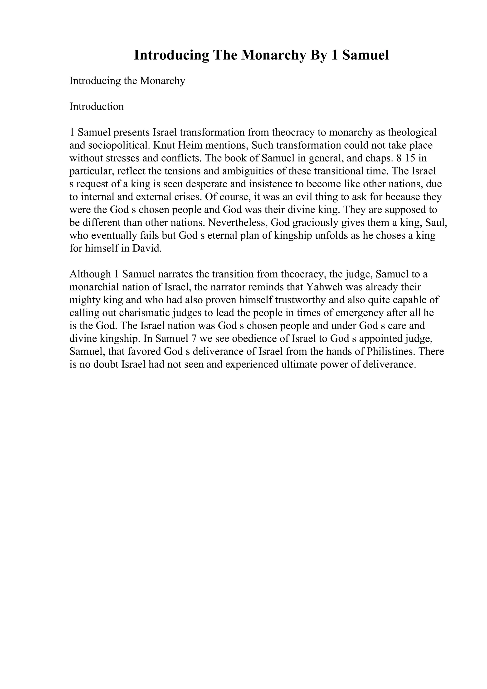 Sample Essay Introduction | Pdf