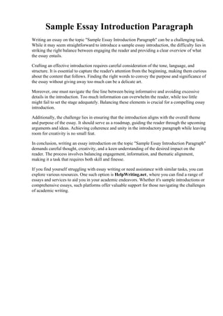 Sample Essay Introduction Paragraph.pdf
