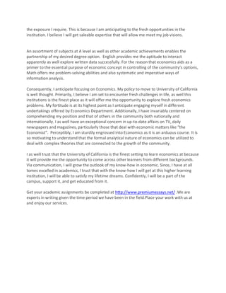 Sample essay on personal statement | PDF