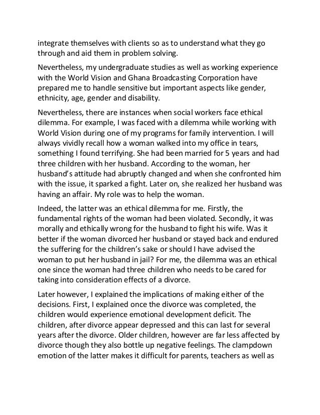 Sample Essay On Social Work Sample Essay On Social Work