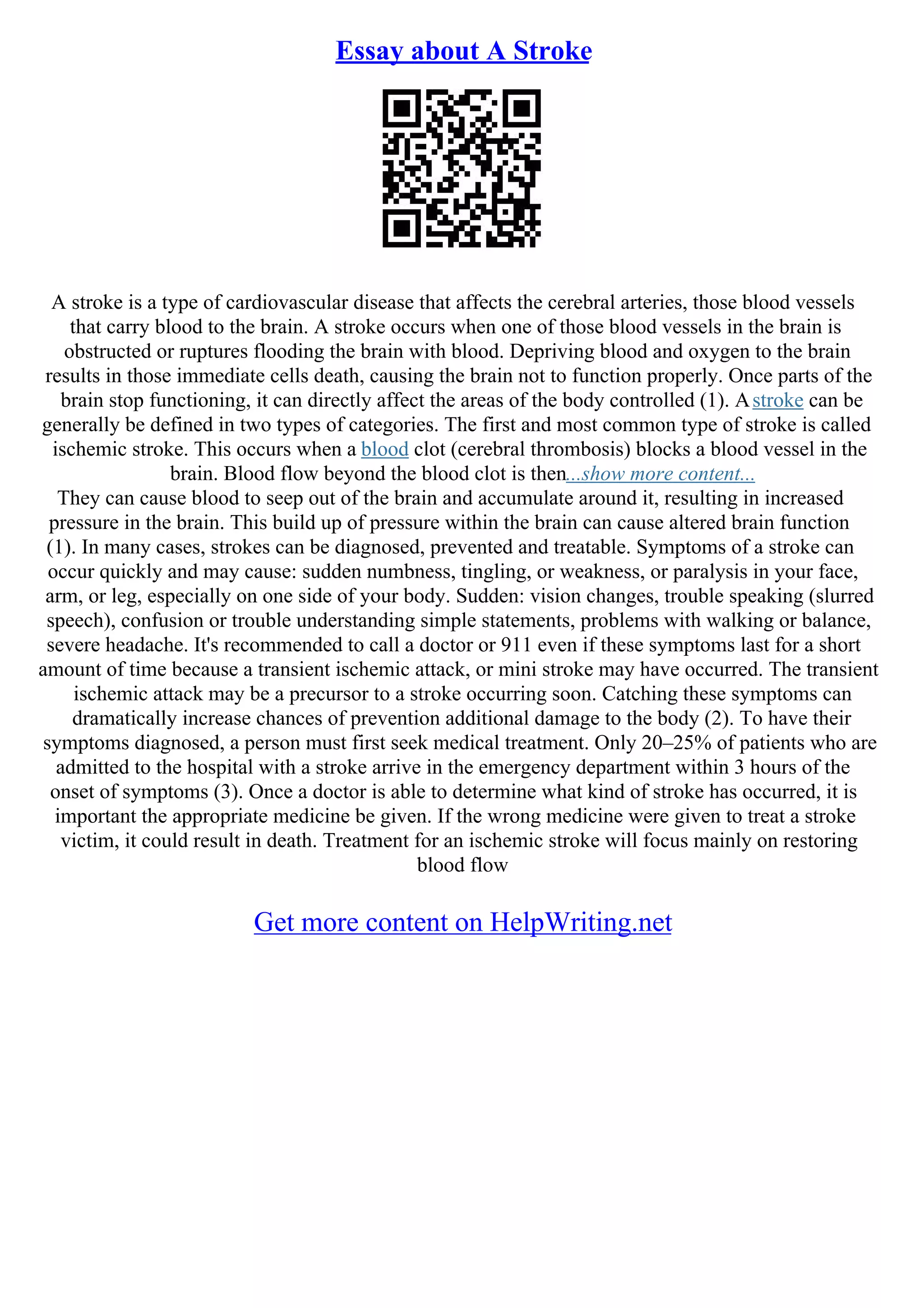 Sample Essay Paper | PDF