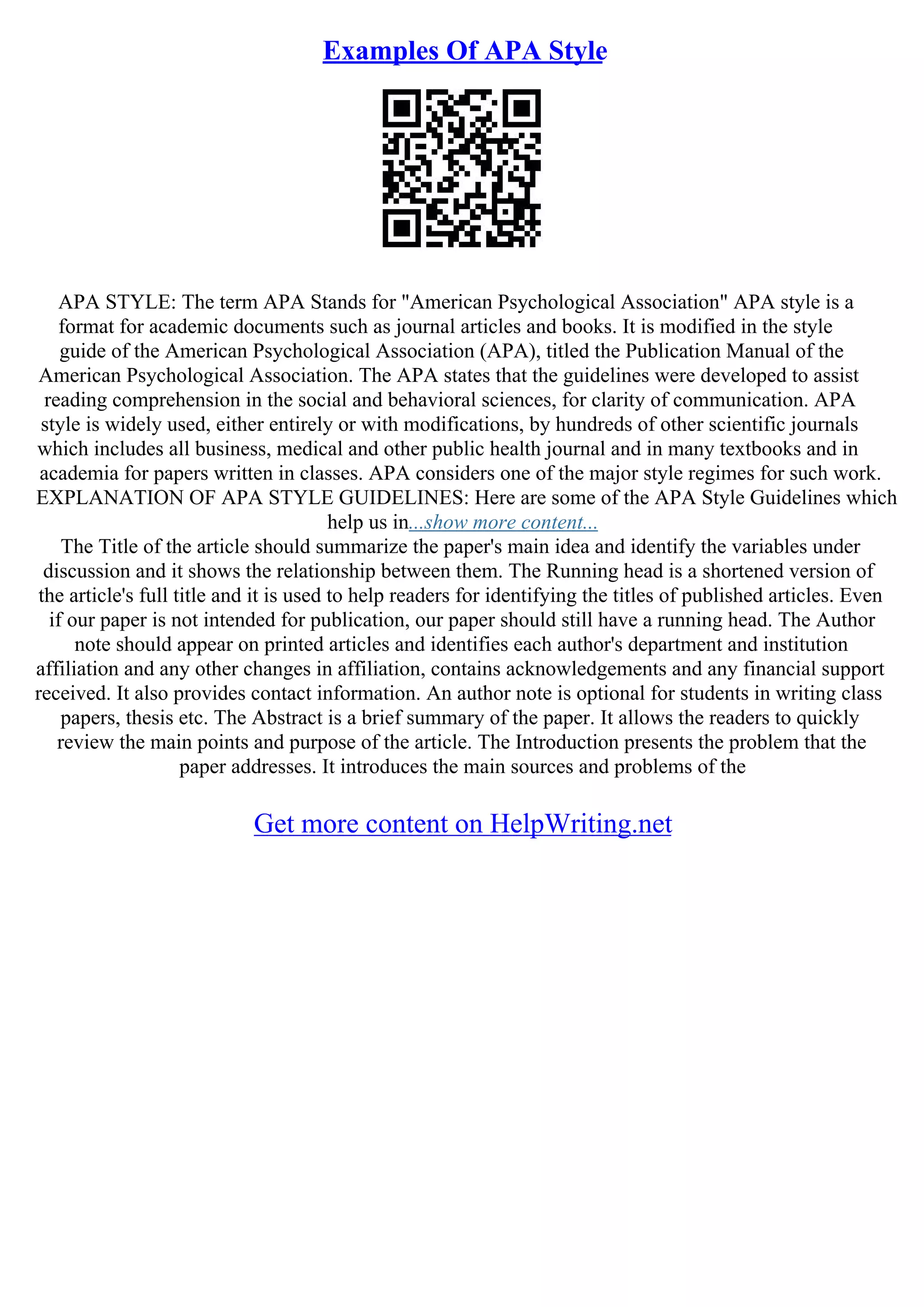 Sample Essay Paper | PDF