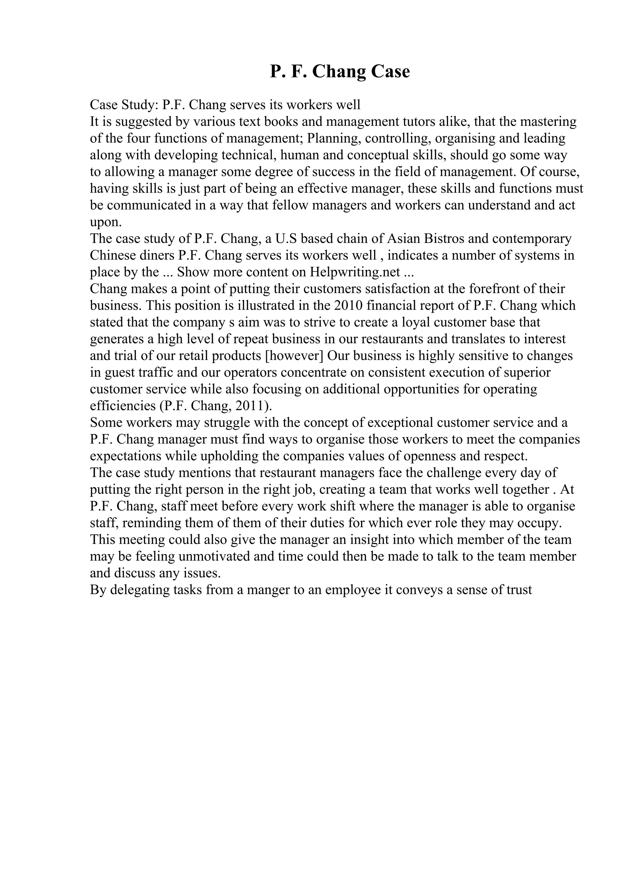 Sample Essay Plan | PDF