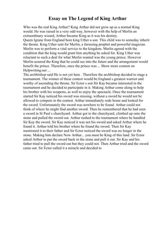 Sample Essay Plan | PDF