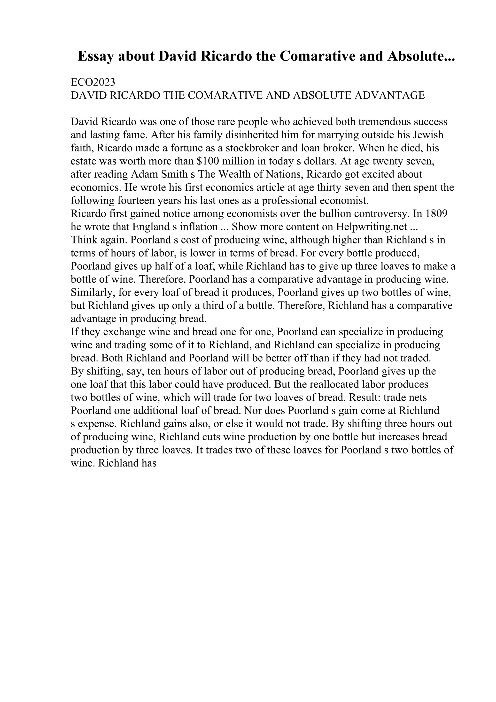 Sample Essay Technology | PDF