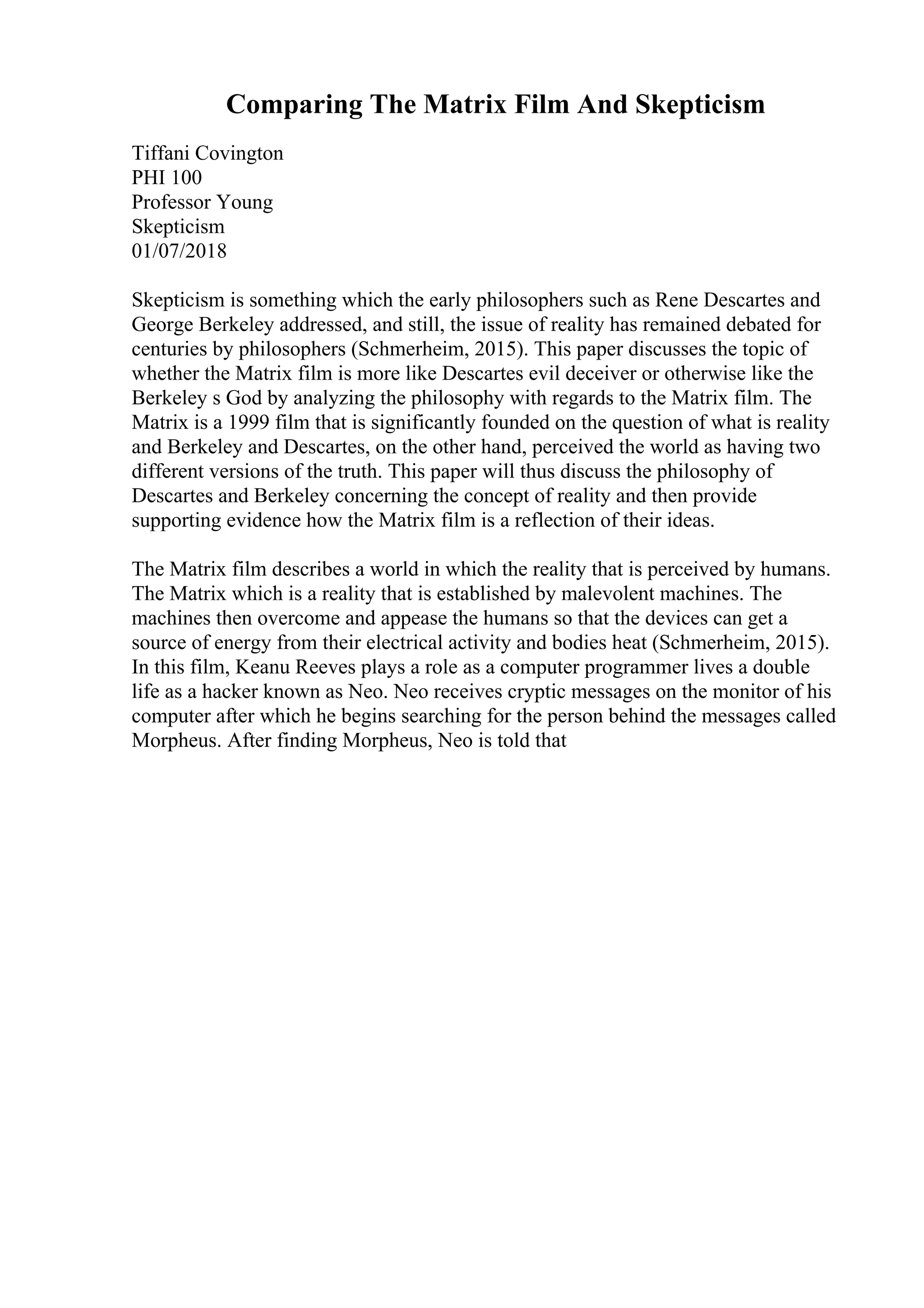 Sample Essay Technology | PDF