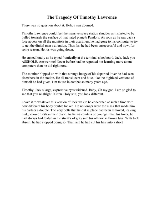 Sample Essay Technology | PDF