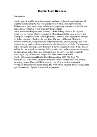 Sample Essay Thesis Statement | PDF