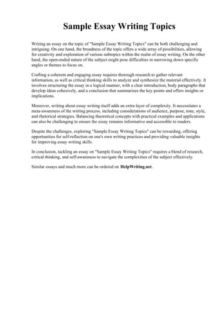 Sample Essay Writing Topics.pdf