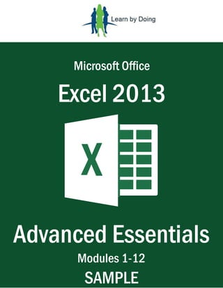 Sample Excel 2013 Advanced Essentials | PDF | Business Accounting ...