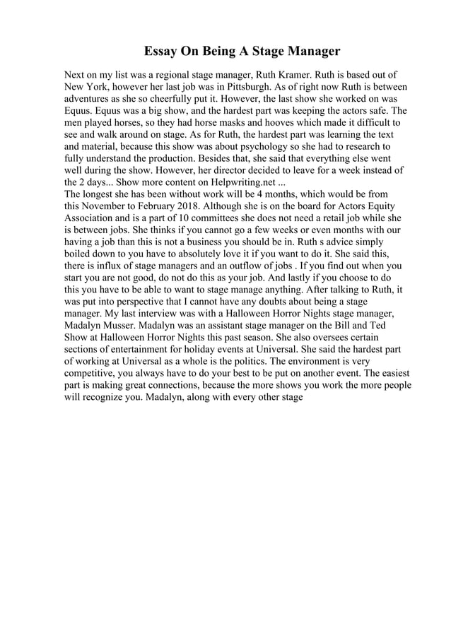 Sample Exemplification Essay.pdf