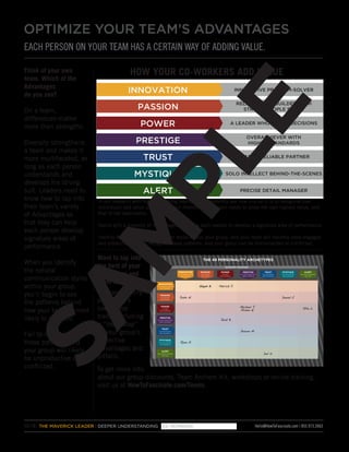 Sample Fascination Advantage Report | PDF