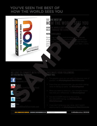 Sample Fascination Advantage Report | PDF