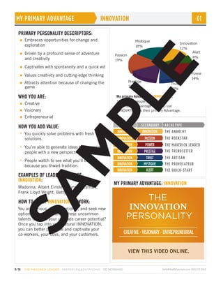 Sample Fascination Advantage Report | PDF